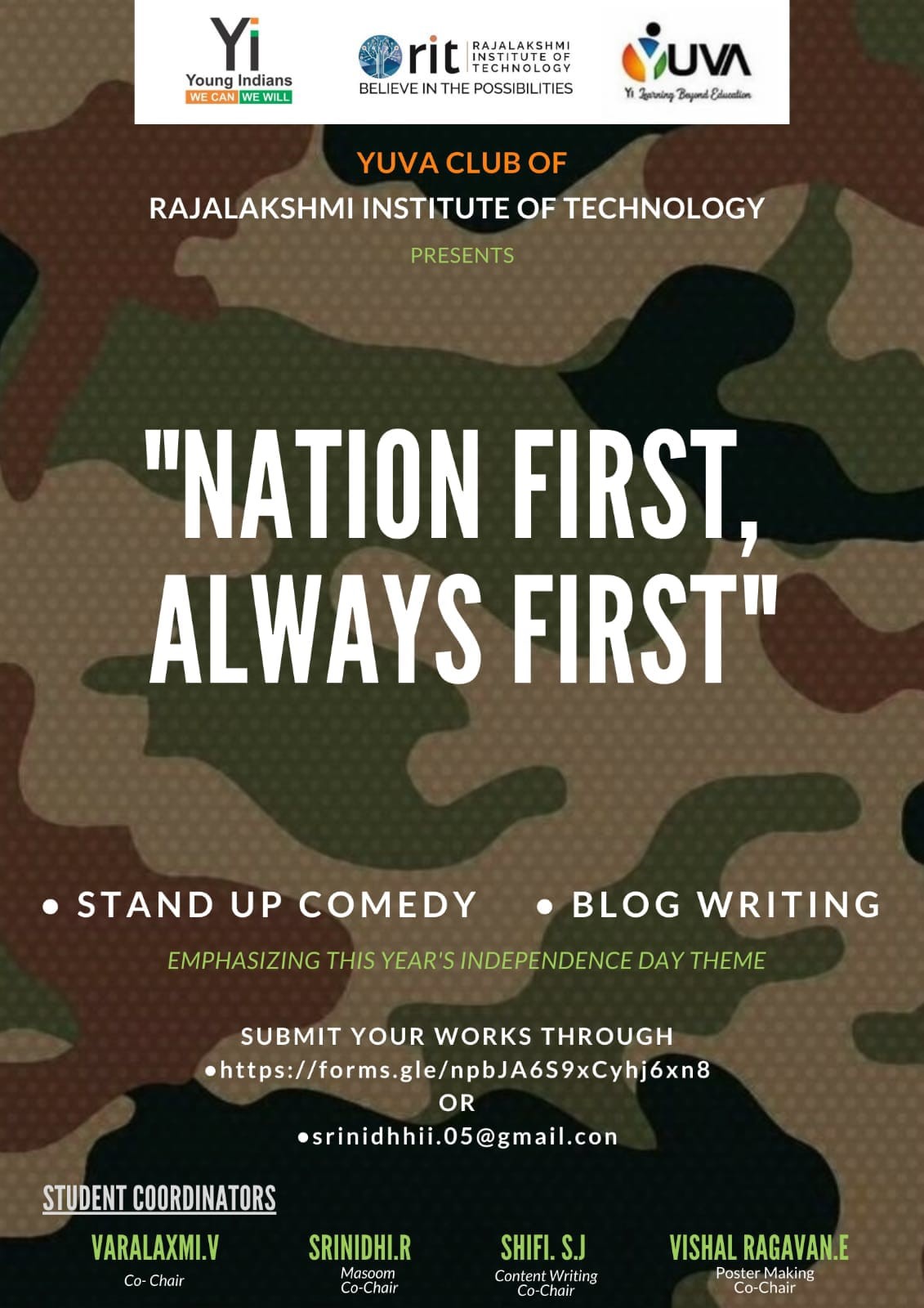 Director Message | Rajalakshmi Institute of Technology
